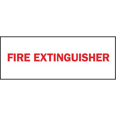 Fire Extinguisher Sign | Emedco