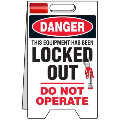 Lock-Out Floor Stand | Emedco