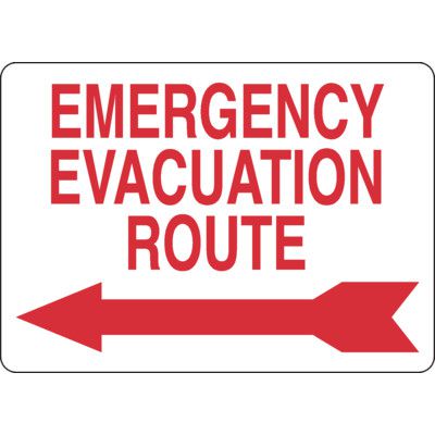 Emergency Exit & Evacuation Signs | Seton