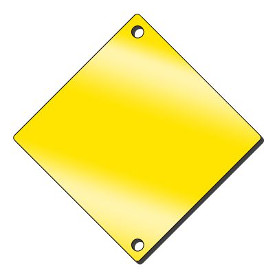 Reflective Diamond Aluminum Safety Panels | Emedco