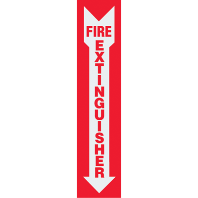 Fire Extinguisher Labels, Adhesive Labels, Glow-in-the-dark ...