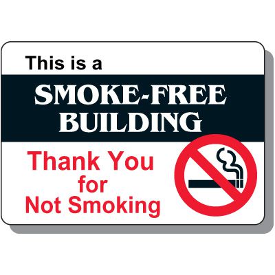 Designated Smoking Area Signs | Clearly Mark Smoking Zones | Emedco