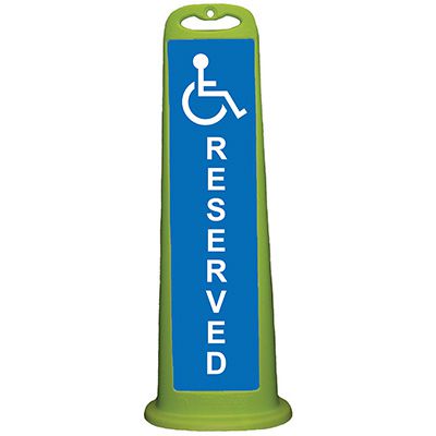 Trailblazer Vertical Panel - Handicap Reserved