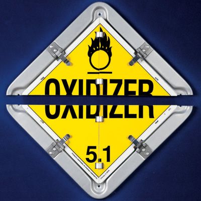 D.O.T. Flip Placard - Split Back | Seton | Seton