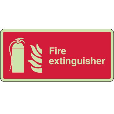 Fire Extinguisher Signs: High-Visibility Safety Location Markers | Emedco
