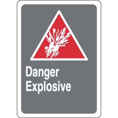 CSA Safety Sign - Danger Explosive | Seton Canada | Seton.ca