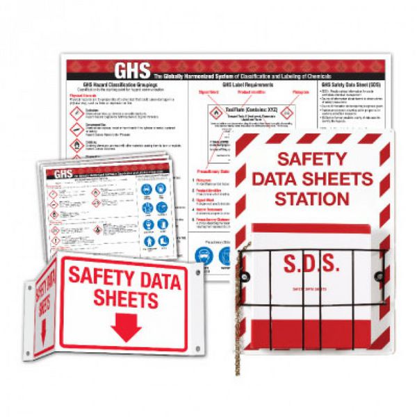 GHS Deluxe Right-To-Know Station|Seton Canada | Seton.ca