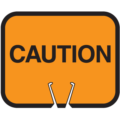 Arrow Sign Snap-On Cone Sign - Caution CAUT|Seton Canada | Seton.ca