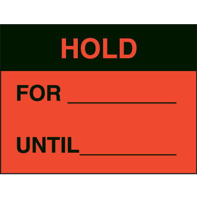 Quality Control Labels & QC Tags | QA Approved & Hold | Seton