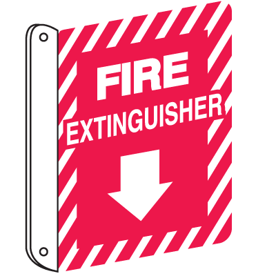 Fire Extinguisher 2-Way View Fire Safety Signs | Seton.ca