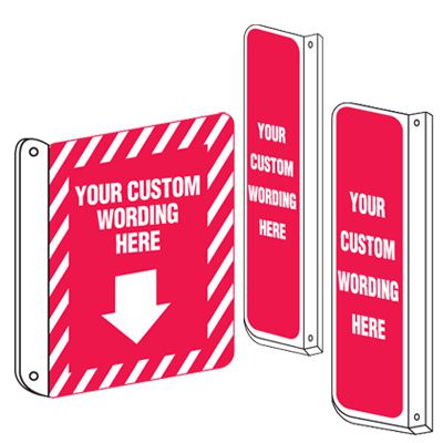 Custom 2-Way View Fire Safety Signs, Custom Signs | Seton