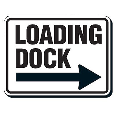 Loading Dock Safety Signs | Shipping & Receiving | Seton