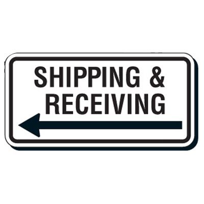 Reflective Parking Lot Signs - Shipping & Receiving | Seton Canada