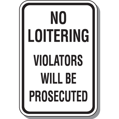 Property Management & Control Signs - Security Signs - Workplace Safety ...