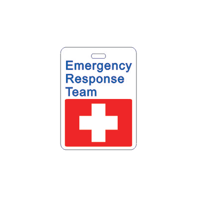 Specialty ID Badges - Emergency Response Team | Seton