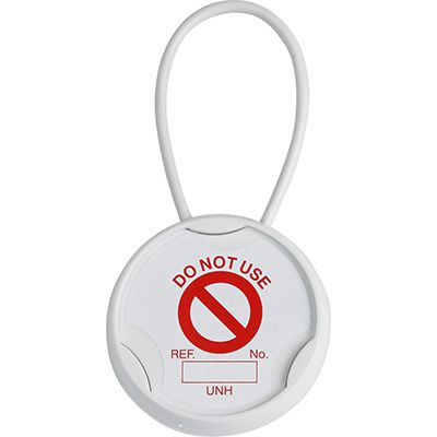 Universal Tag Holder with 6" Plastic Strap Kits | Seton