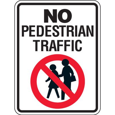 Pedestrian Crosswalk & Crossing Signs | Seton