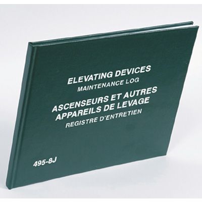 Elevating Devices Log Book@ Bilingual|Seton Canada | Seton.ca