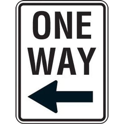 One Way Sign | Emedco