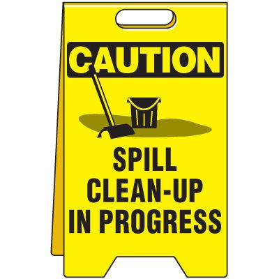 Spill Control Signs & Spill Kit Location Signs | Seton