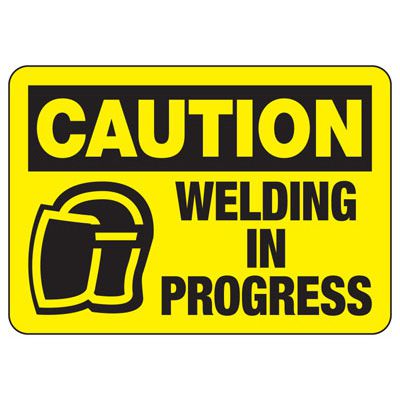 Welding & Hot Work Signs | Seton