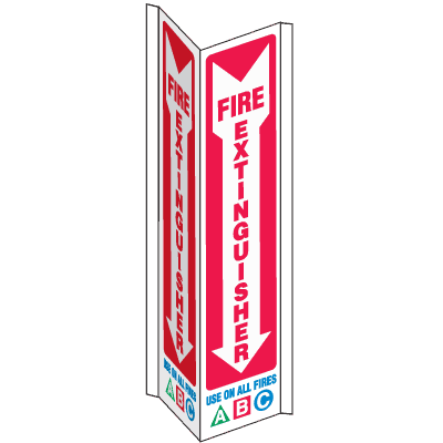 Fire Extinguisher Sign - Use On All Fires | Seton