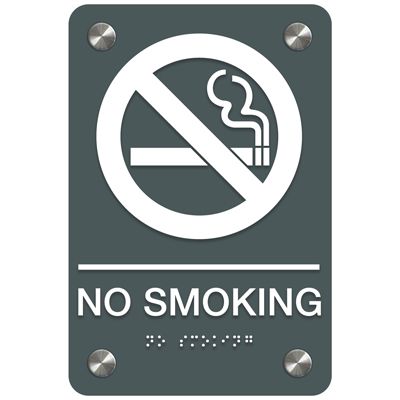 No Smoking Signs, Facility Signs, ADA Signs | Seton | Seton