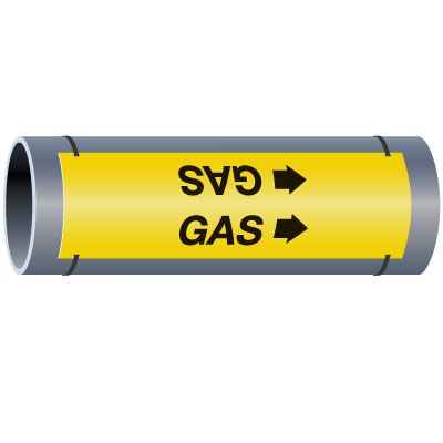 Snap-Around High Performance Pipe Markers - Gas | Seton.ca