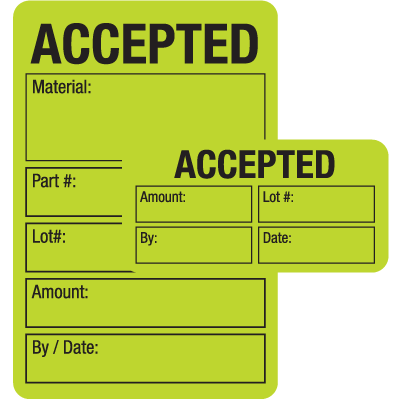 Accepted ISO 9000 Labels | Seton