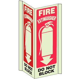 Fire Extinguisher Signs | Clearly Mark Safety Equipment | Emedco