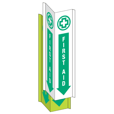 3-Way View First Aid Signs|Seton Canada | Seton.ca