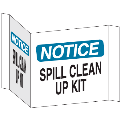Spill Control Signs | Seton