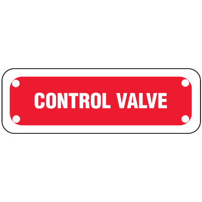 Control Valve Sprinkler Sign | Emedco