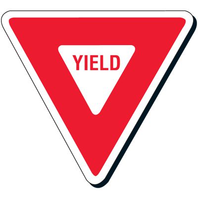 Yield Traffic Sign, Yield Sign | Emedco