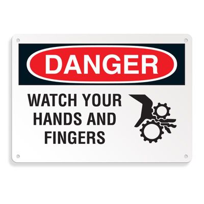 Danger Signs - Watch Your Hands And Fingers|Seton Canada | Seton.ca