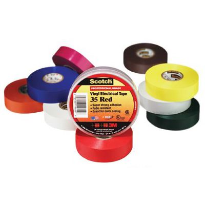 3M Scotch® Vinyl Color Coding Electrical Tape 35 | Emedco