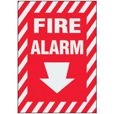Fire Alarm Label | Emedco