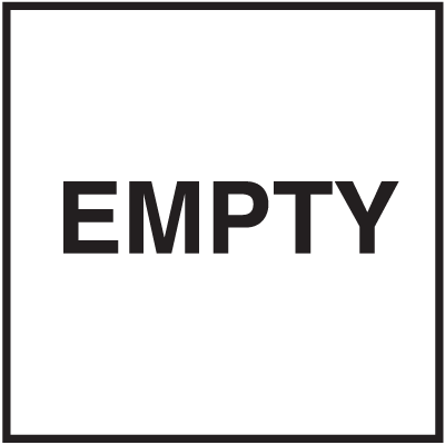 Empty Regulatory Labels | Emedco