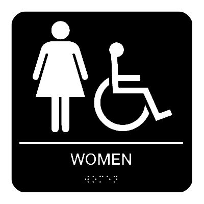 Restroom Signs & Bathroom Signs | ADA Ready | Seton