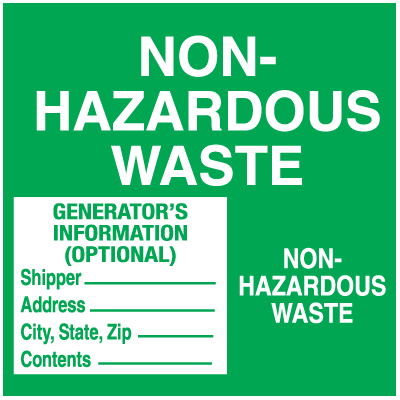 Hazardous Waste Labels & Flammable Liquids Labels | Seton
