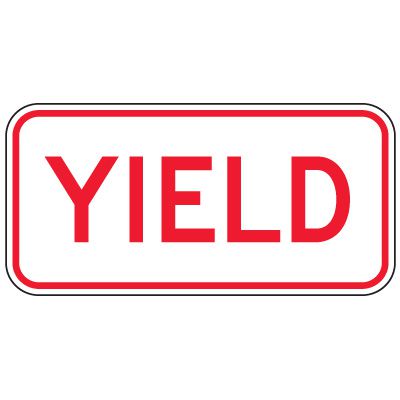 Regulation Traffic Control Signs - Yield|Seton Canada
