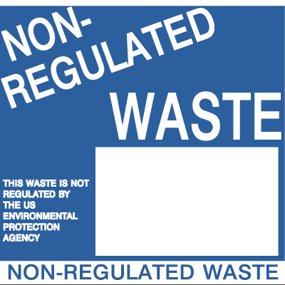 Drum Identification Labels - Non-Regulated Waste | Seton