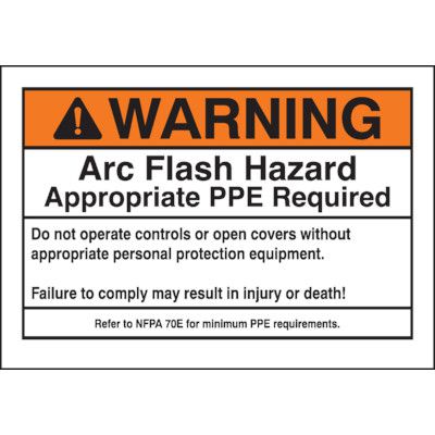 Electrical Labels & Warning Decals | Arc Flash Protection | Seton.ca