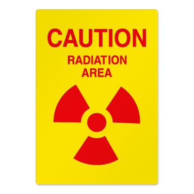 Radiation Hazard Safety Signs - Caution Radiation Area | Seton Canada ...