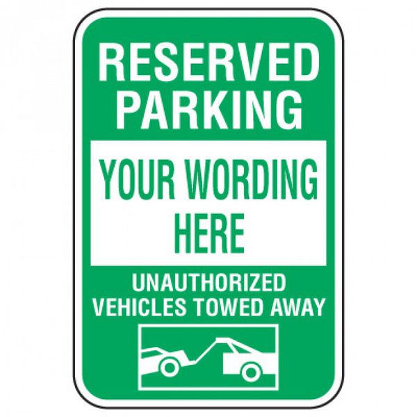 Custom Reserved Parking Signs | Seton.ca