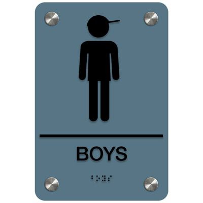 Boys Restroom Signs - Premium Braille Signs, ADA Signs | Seton | Seton.ca