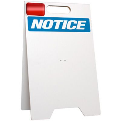 Notice - Floor Stand, Safety Signs | Seton