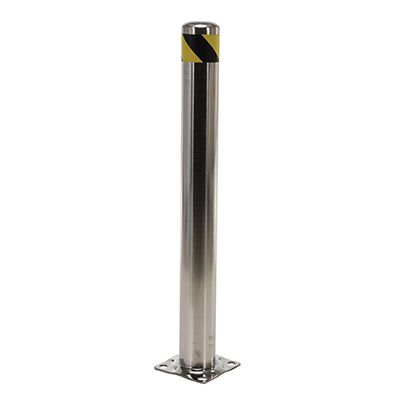 Stainless Steel Pipe Safety Bollard|Seton Canada | Seton.ca