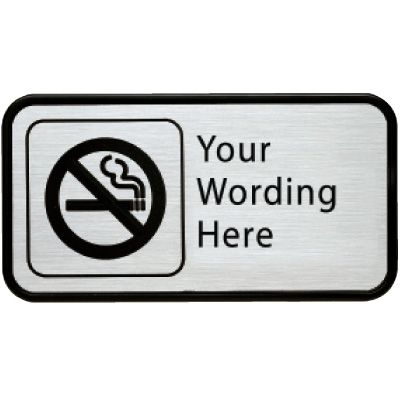 Custom Deluxe No Smoking Signs | Emedco