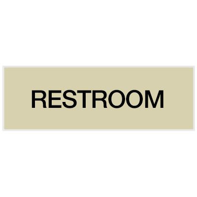 Rest Room - Engraved Door Signs | Seton